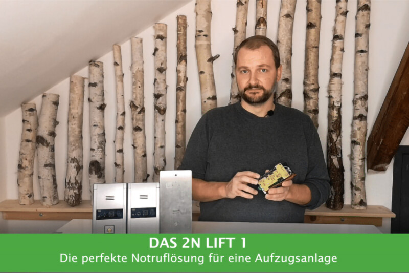 Das 2N Lift 1: Notrufsystem für eine Aufzugsanlage - UNS GmbH